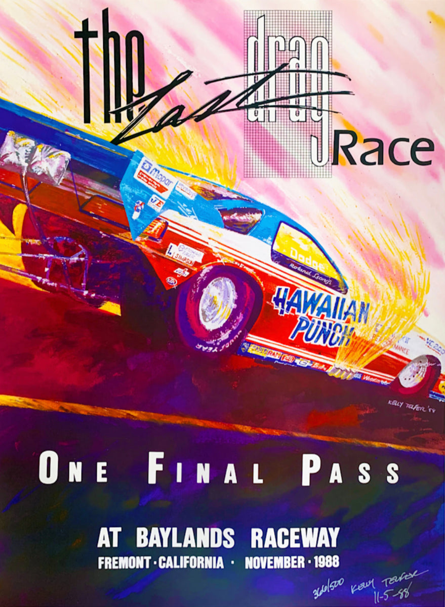 The Last Pass, Fremont Drag Strip; 1988 – Telfer Design, Inc.